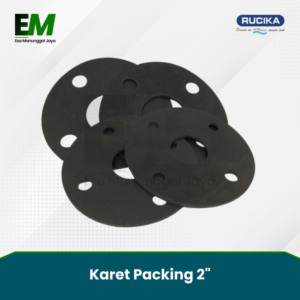 Jual Karet Packing 2" / Rubber Packing Flange 2" / Rubber Flange 2 inch ...