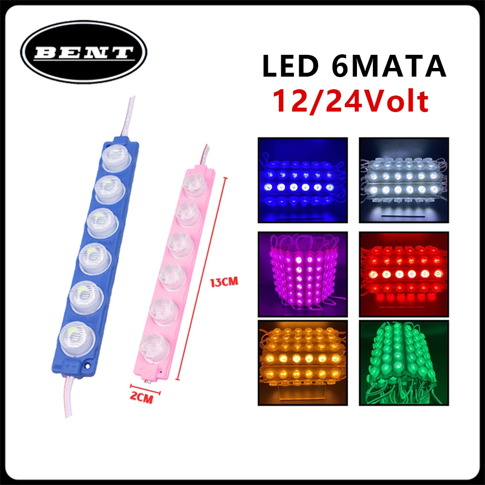 Jual 【6 Mata】Lampu Kolong Mobil / Led Lampu Modul Lampu Variasi Motor Bak Truk 12V/24V Volt ...