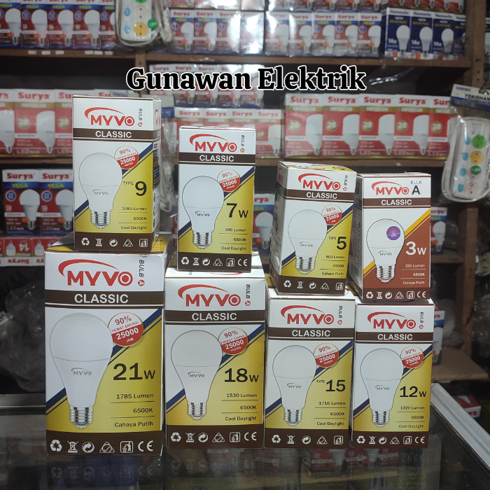 Jual Lampu LED Myvo Classic 18 Watt, 21 Watt, hemat energi, harga terjangkau | Shopee Indonesia
