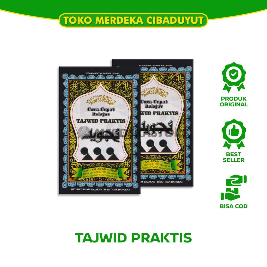 Jual Tajwid Praktis | Buku Cara Cepat Belajar Tajwid | 10.5x15.5 | Team Tadarus "AMM" Yogyakarta ...