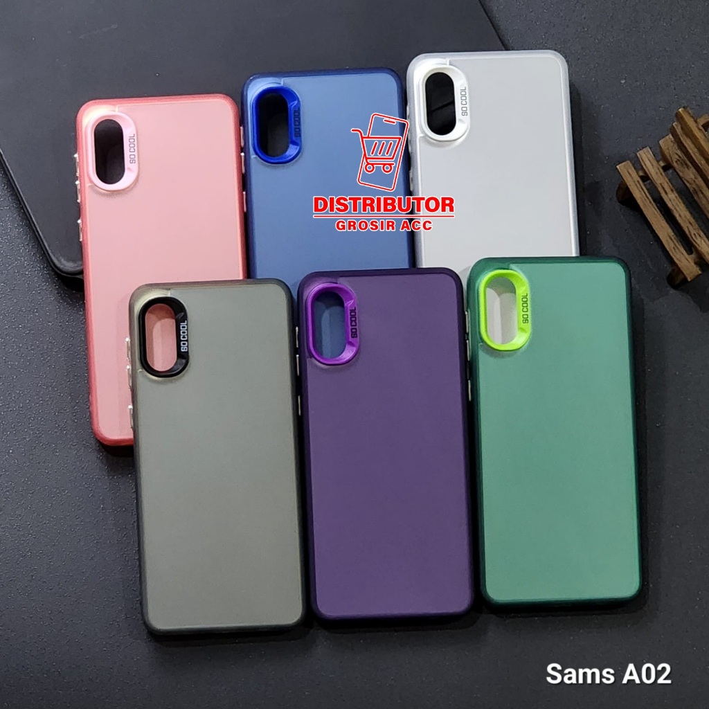 Jual SAMSUNG A02 CASE IMD HYBRID PLATE HOLOGRAM CASE SOCOOL SAMSUNG A02 ...