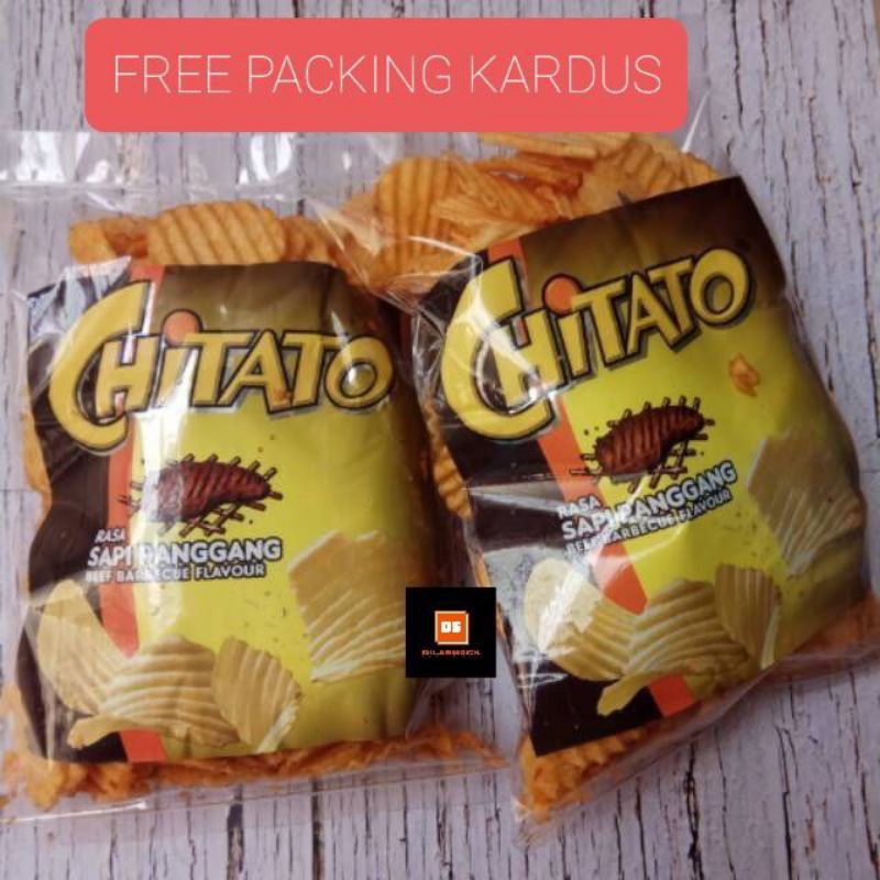Jual Snack kentang chitato rasa sapi panggang 250gr citato | Shopee ...