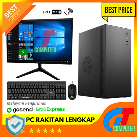 Jual Komputer Full Set Murah Intel Core i5 4590 Ram 16GB SSD 512GB HDD 500GB LED 19" Cocok Buat ...