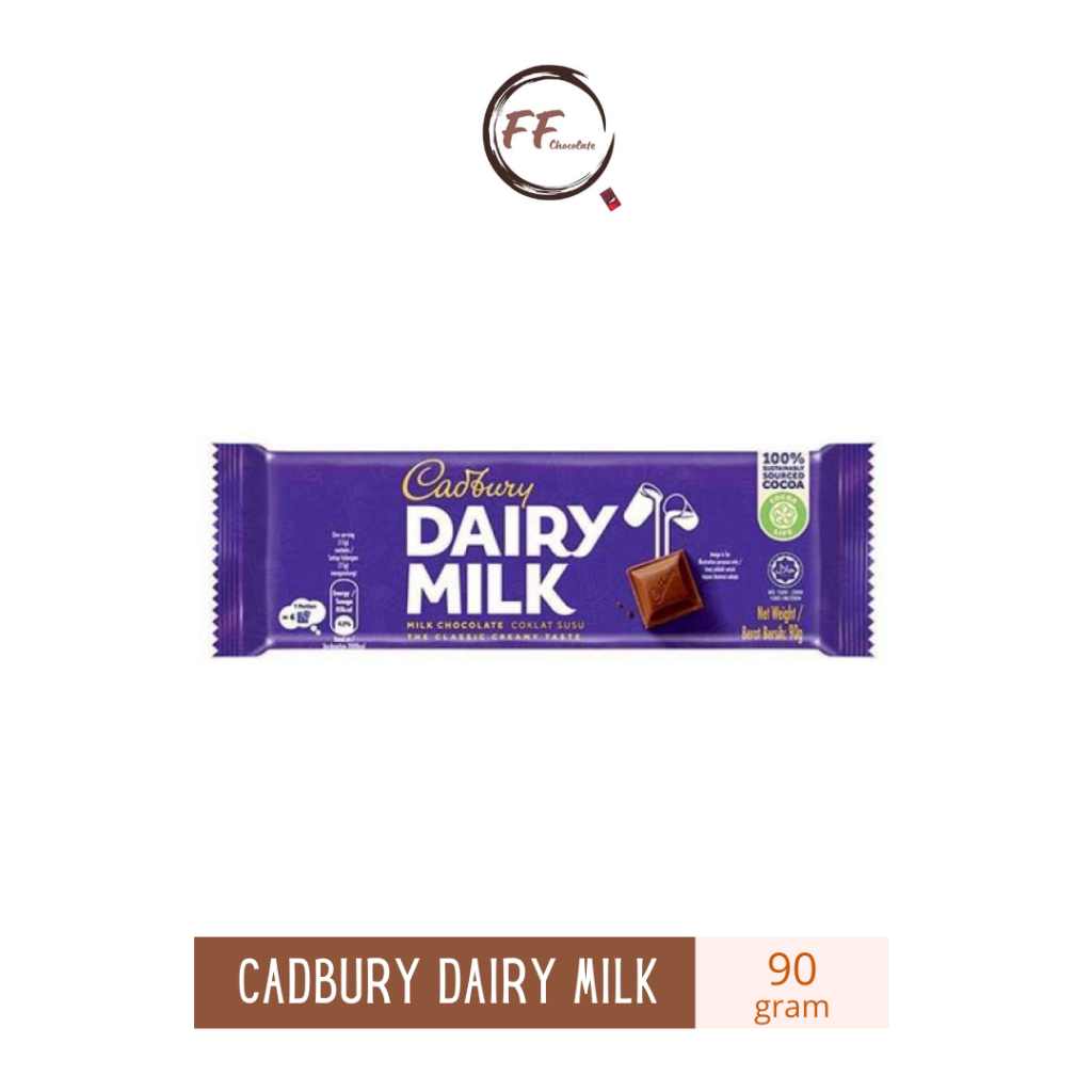 Jual CADBURY DIARY MILK 90GR PROMO!!! | Shopee Indonesia