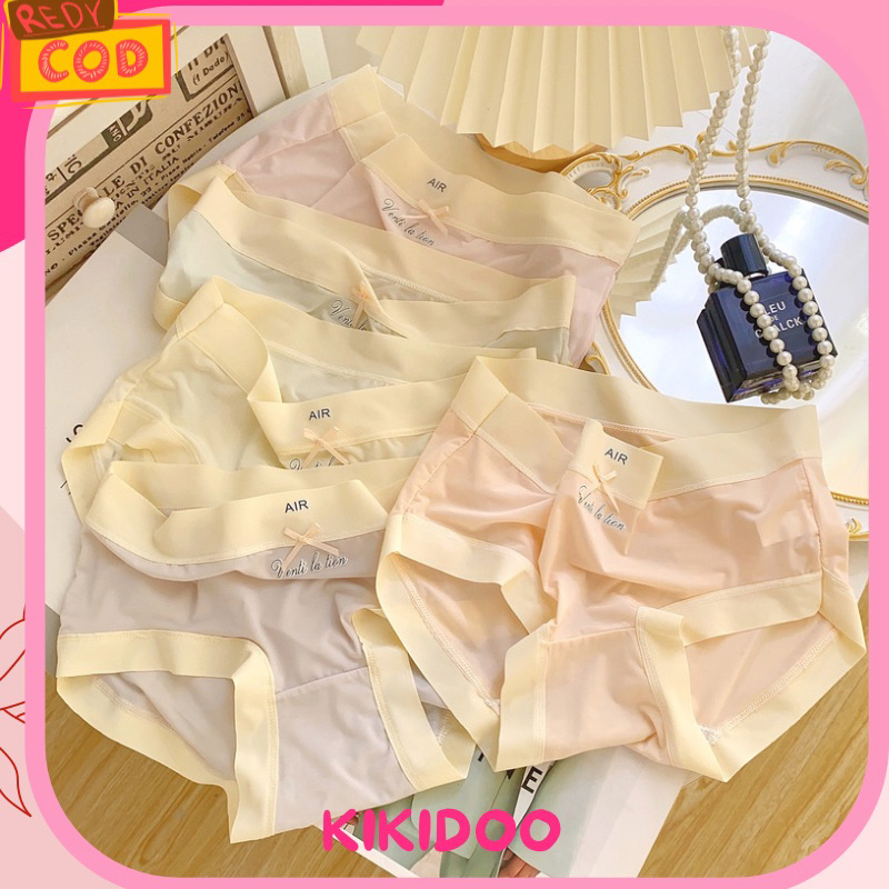 Jual Kikidoo Celana Dalam Wanita Cd Seamless Silk Sejuk C223 | Shopee ...