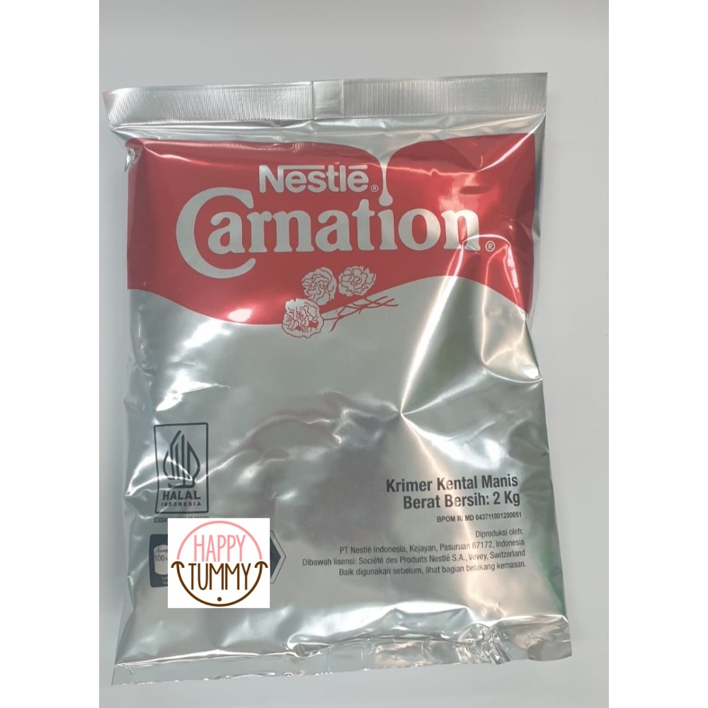 Jual Carnation pouch 1kg 2kg SKM susu kental manis refill krimer ...