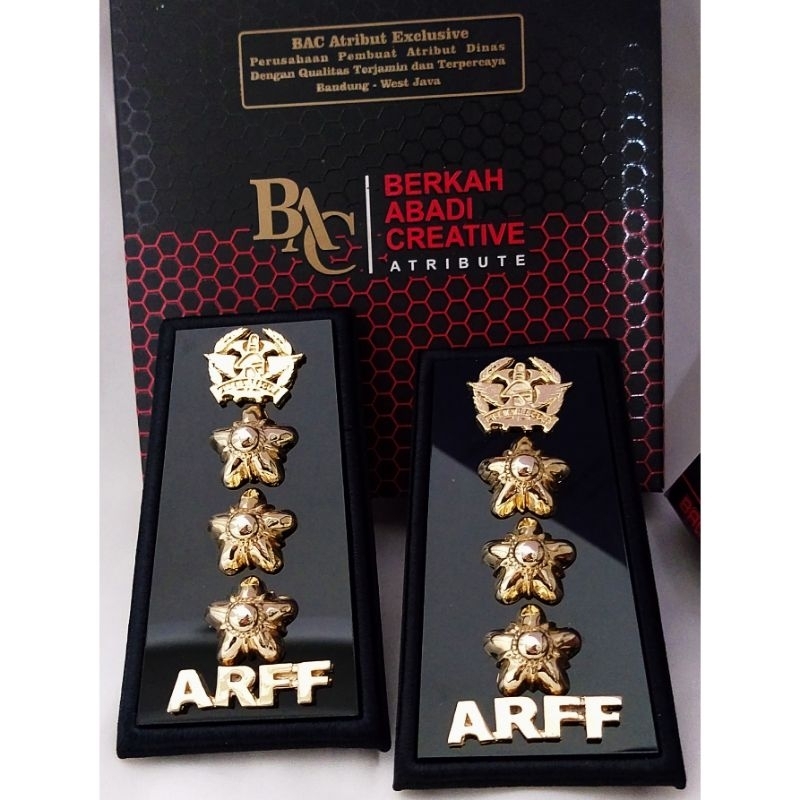 Jual Pangkat Pdh ARFF Pemadam Damkar 4B Exclusive | Shopee Indonesia