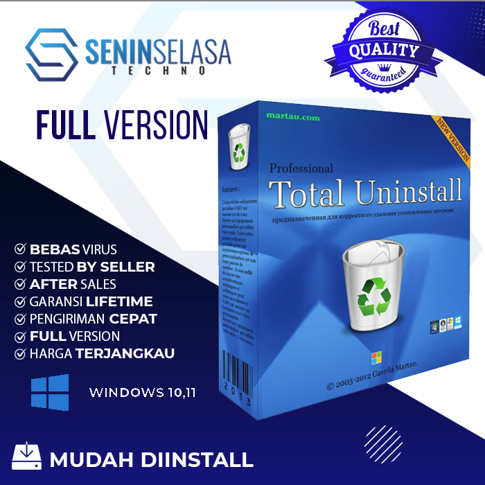 Jual Software Uninstaller: Total Uninstall Professional 7 [WIN] | Shopee Indonesia