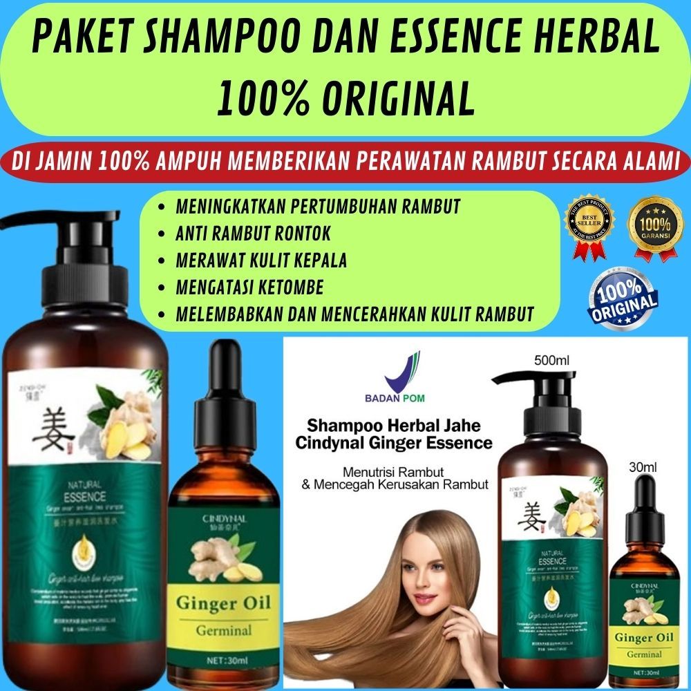 Jual Shampo Shampoo Sampo Penumbuh Rambut secara Alami / Menghitamkan Rambut Anti Botak Rontok ...