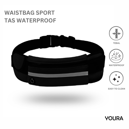 Jual YOURA - Tas Pinggang Olahraga Jogging Waistbag Sport Tas Hp ...