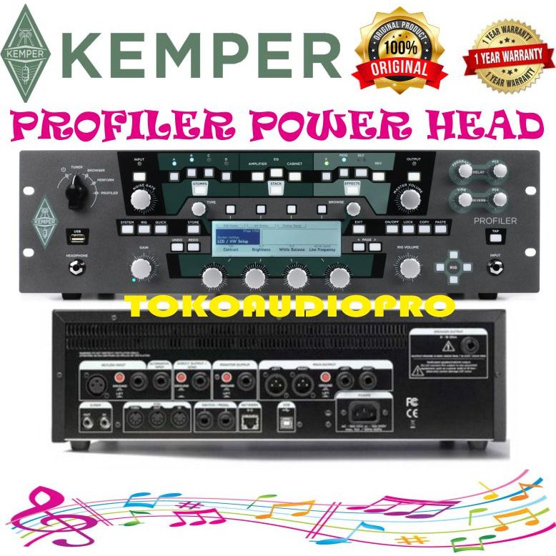 Jual Kemper Profiler Power Rack - 600-watt Rackmount Profiling Amp Head ...