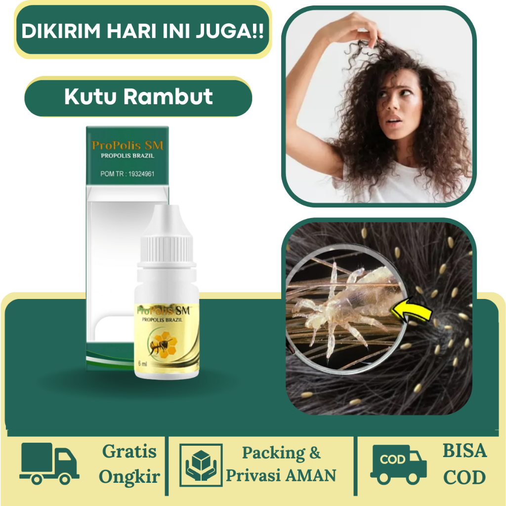 Jual ProPolis SM Minyak Rambut Pembasmi Kutu Obat Kutu Rambut dan ...