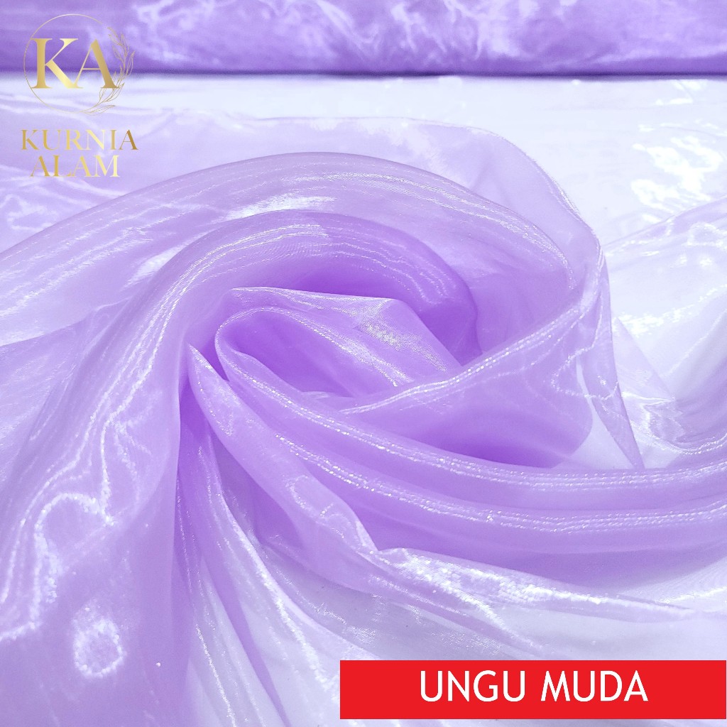 Jual Kain Organdi Organza Kain Kaca Per Meter Lebar 150 cm Ter Murah ...