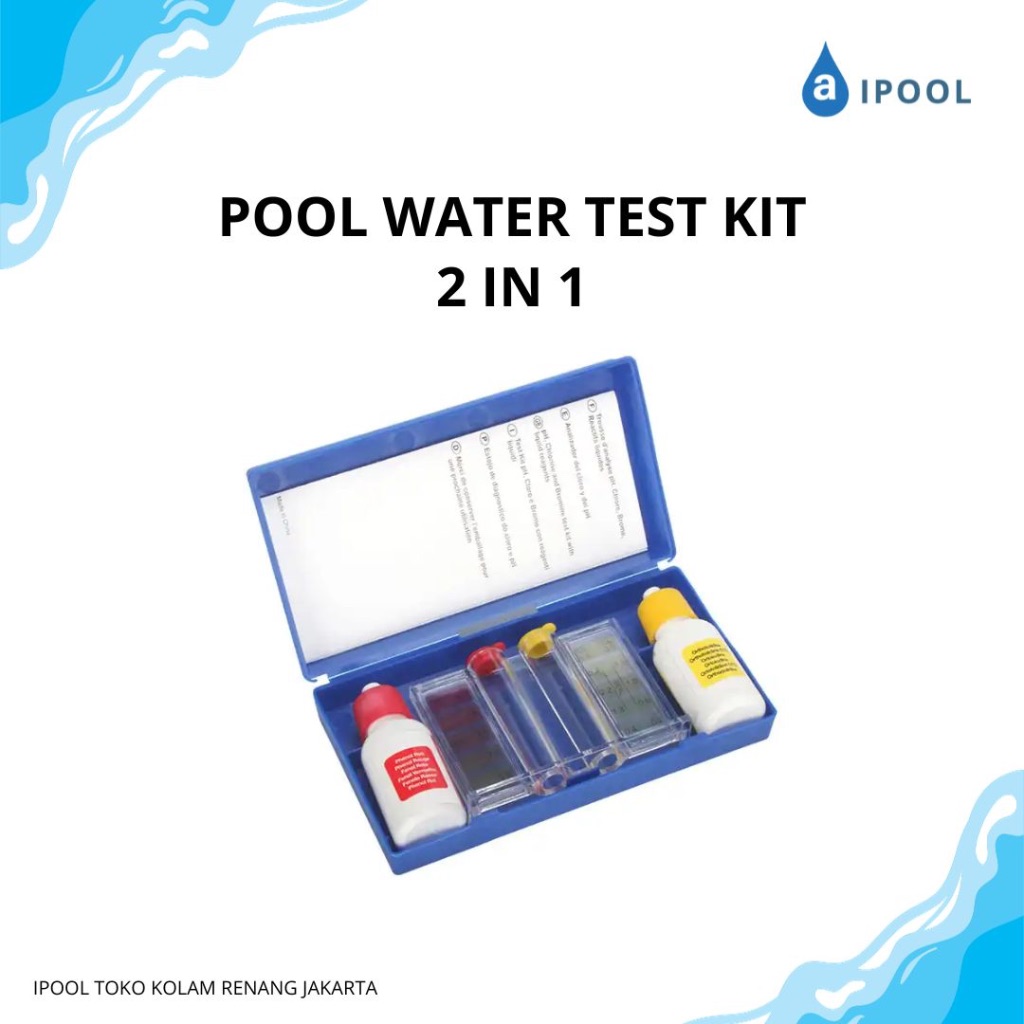 Jual Test Kit 2 in 1 Alat Test Kejernihan dan Kebersihan Air Kolam ...