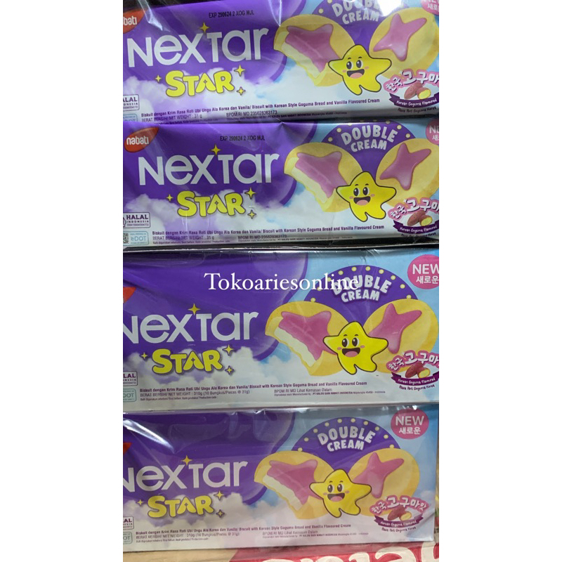 Jual BARU NEXTAR STAR GOGUMA coklat (isi 10 Pcs) | Shopee Indonesia