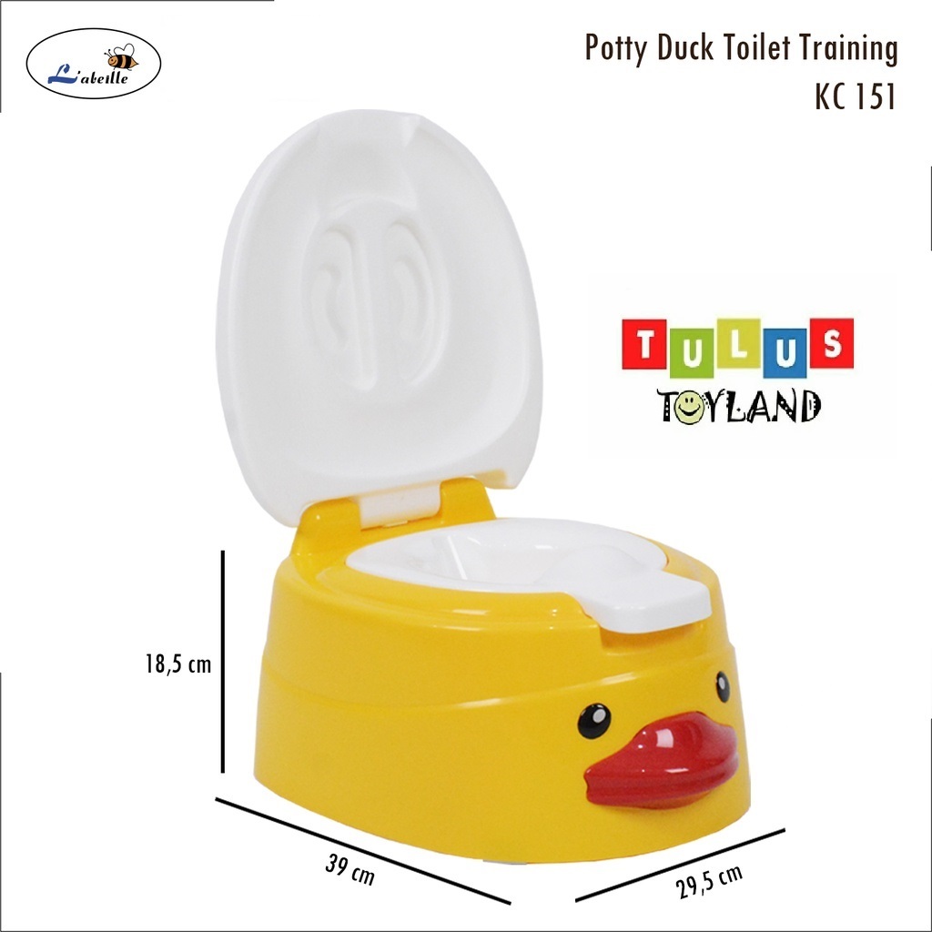 Jual Labeille Potty Duck Toilet Training Anak Pispot KC151 | Shopee ...