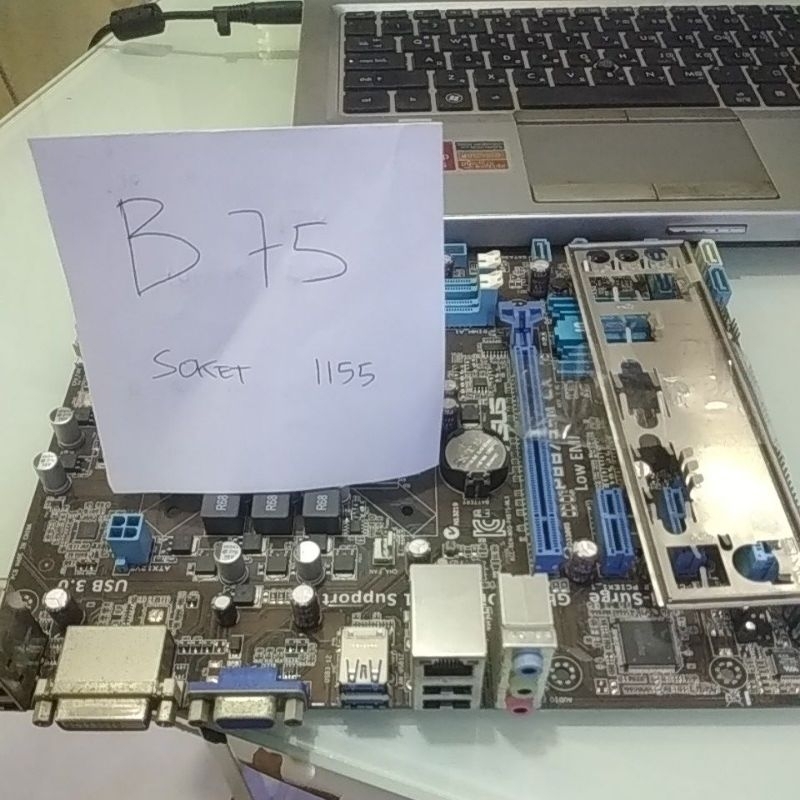 Jual MOTHERBOARD B75 SOKET 1155 SECOND | Shopee Indonesia