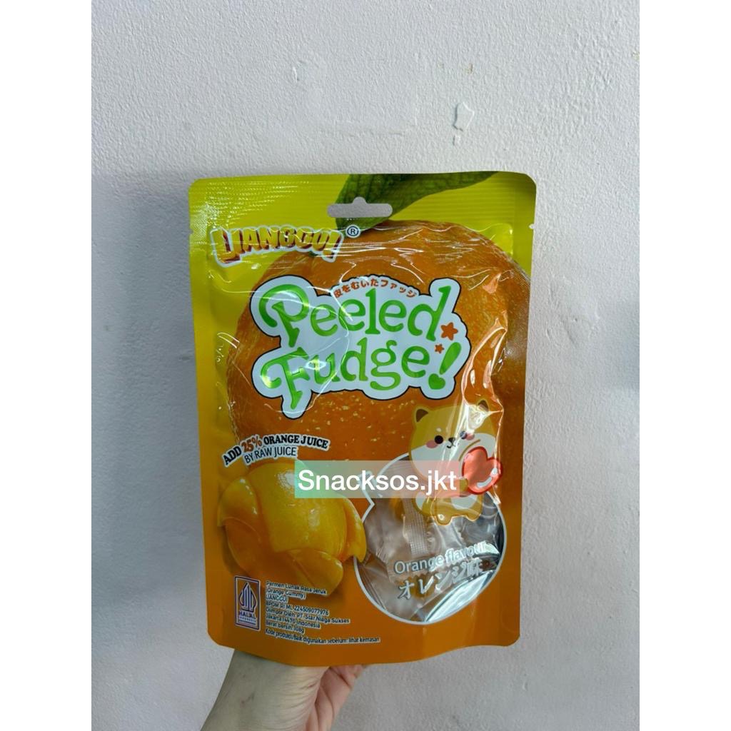 Jual [100GR] LIANGGUI PEELED FUDGE ORANGE GUMMY / STRAWBERRY / LYCHEE ...