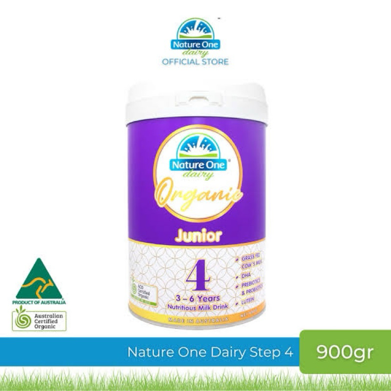 Jual Nature One Organic Milk Formula Step 1,2,3,4 900 ml | Shopee Indonesia
