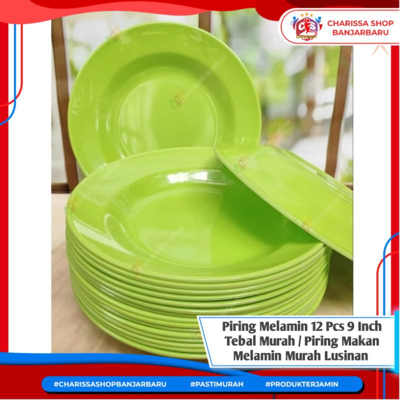 Jual Piring Melamin 12 Pcs 9 Inch Tebal Murah / Piring Makan Melamin ... Jual Piring Melamin 12 Pcs 9 Inch Tebal Murah / Piring Makan Melamin ...