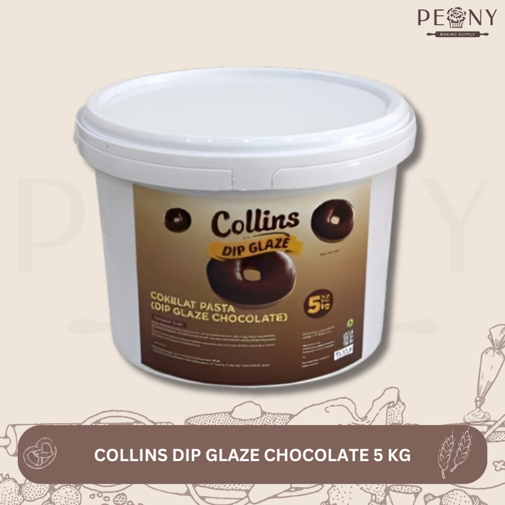 Jual COLLINS DIP GLAZE CHOCOLATE 5KG | Shopee Indonesia