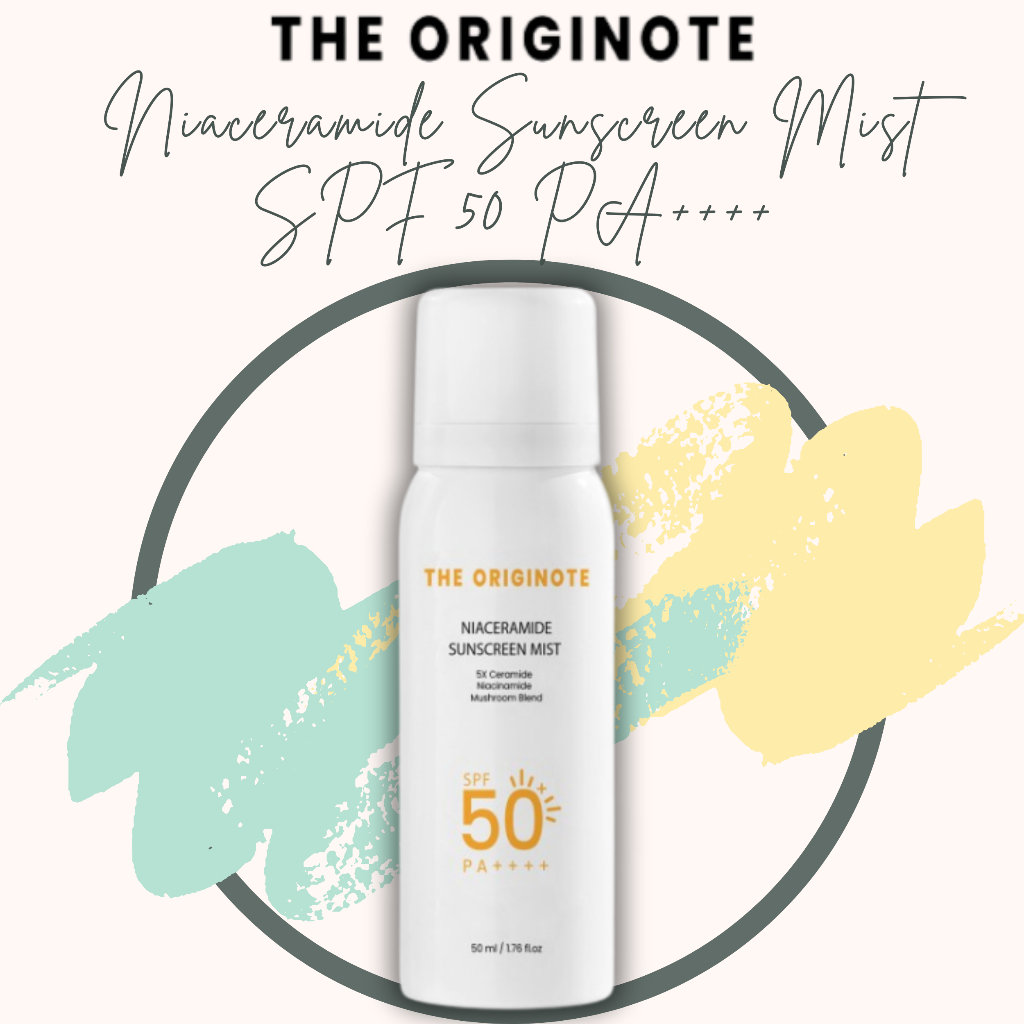 Jual The Originote Niaceramide Sunscreen Mist SPF 50 PA++++ | Shopee ...