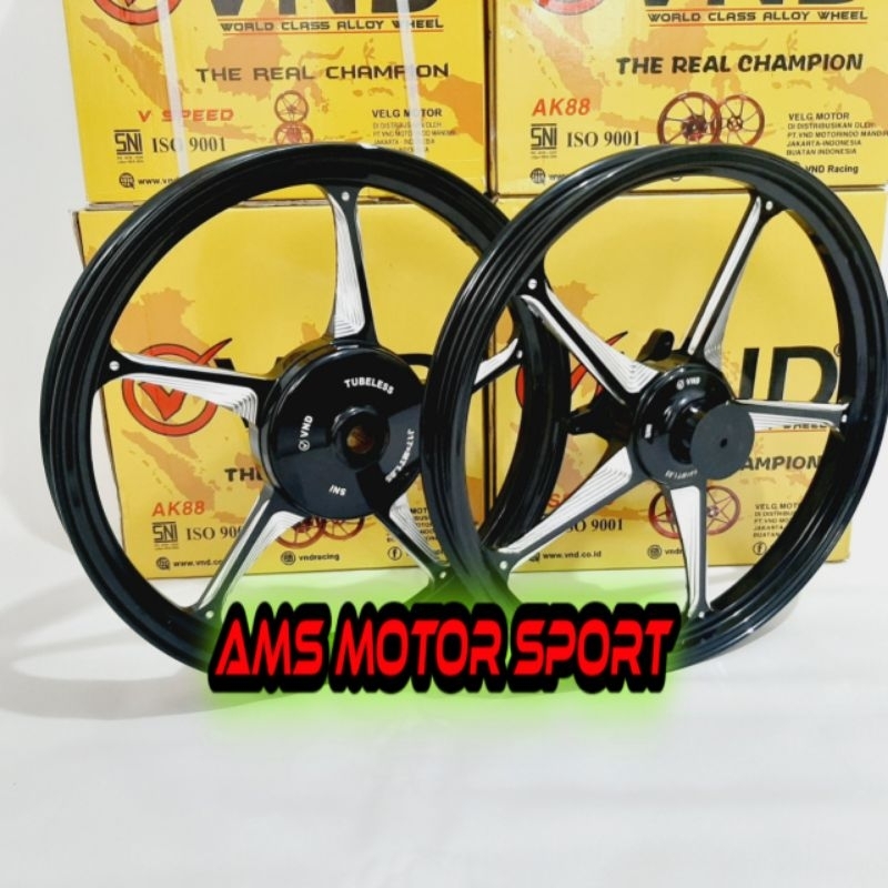 Jual Velg VND Ak 55 Gen 2 Ring 17 For Yamaha Aerox 150 /Aerox 155 New ...