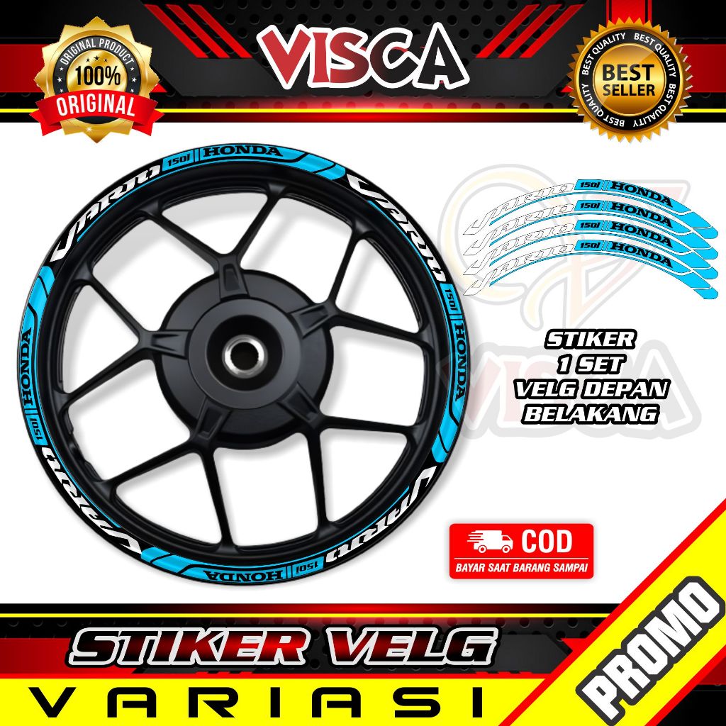 Jual Stiker Velg - Sticker Velk - Stiker Cutting Velg - Stiker Velk ...