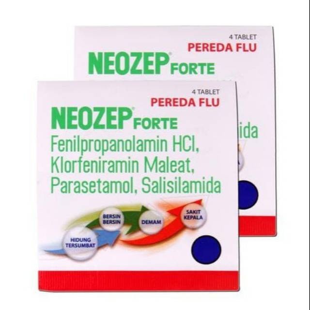 Jual NEOZEP FORTE 1 STRIP ISI 4 KAPLET | Shopee Indonesia