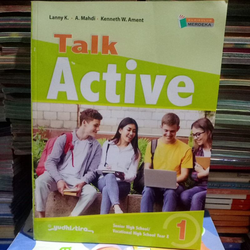 Jual Buku Talk Active Kelas 10 Sma Kurikulum Merdeka Yudistira | Shopee ...