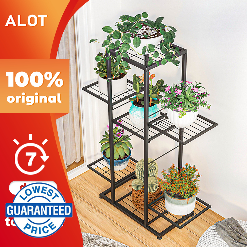 Jual ALOT - 7 in 1 Rak Rot Bunga Rak Bunga Rak Tanaman Rak Hiasan Rumah ...