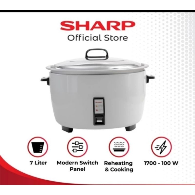 Jual Sharp KSH-777 Rice Cooker Magic Com Jumbo 7L | Shopee Indonesia