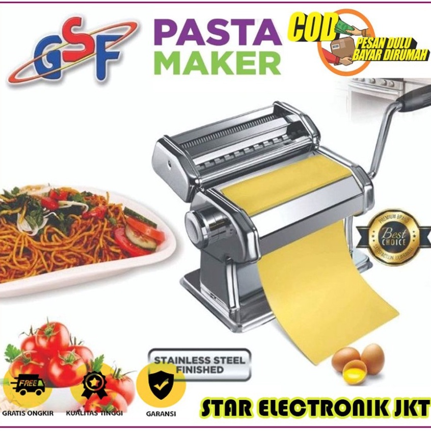 Jual BCe Pasta Maker Mesin Gilingan Mie Gilingan Molen GSF G415 r Terbaru | Shopee Indonesia