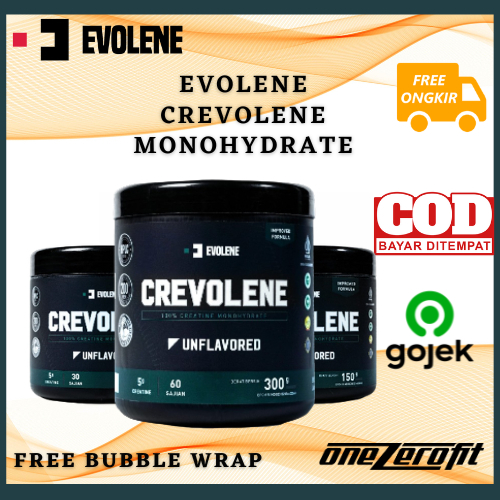 Jual EVOLENE CREVOLENE Creatine Monohydrate Mesh 200 Partikel | Shopee ...