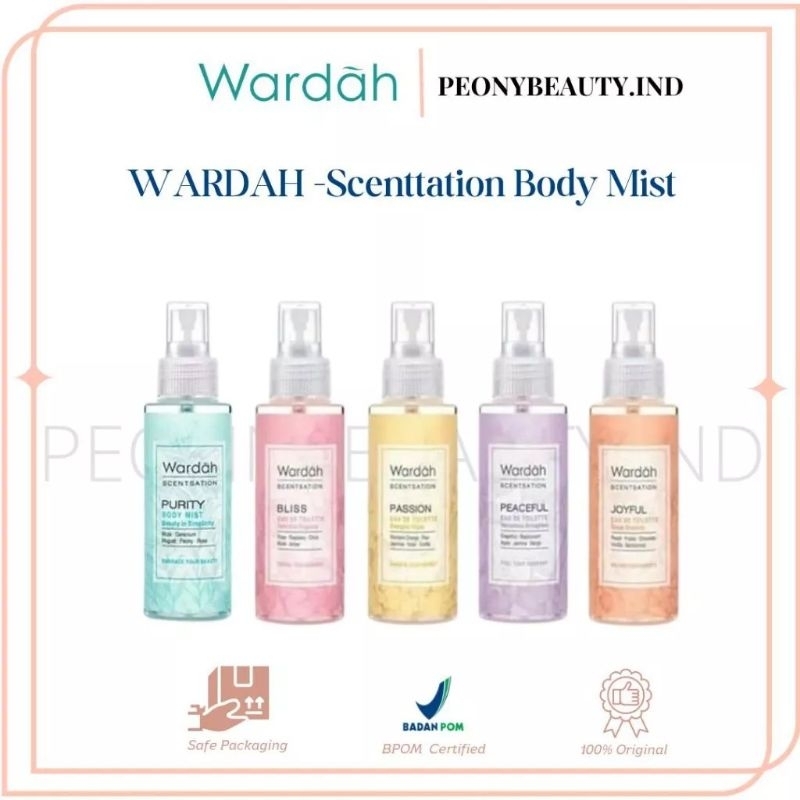 Jual Wardah Body Mist Perfume 100ml//terbaru | Shopee Indonesia