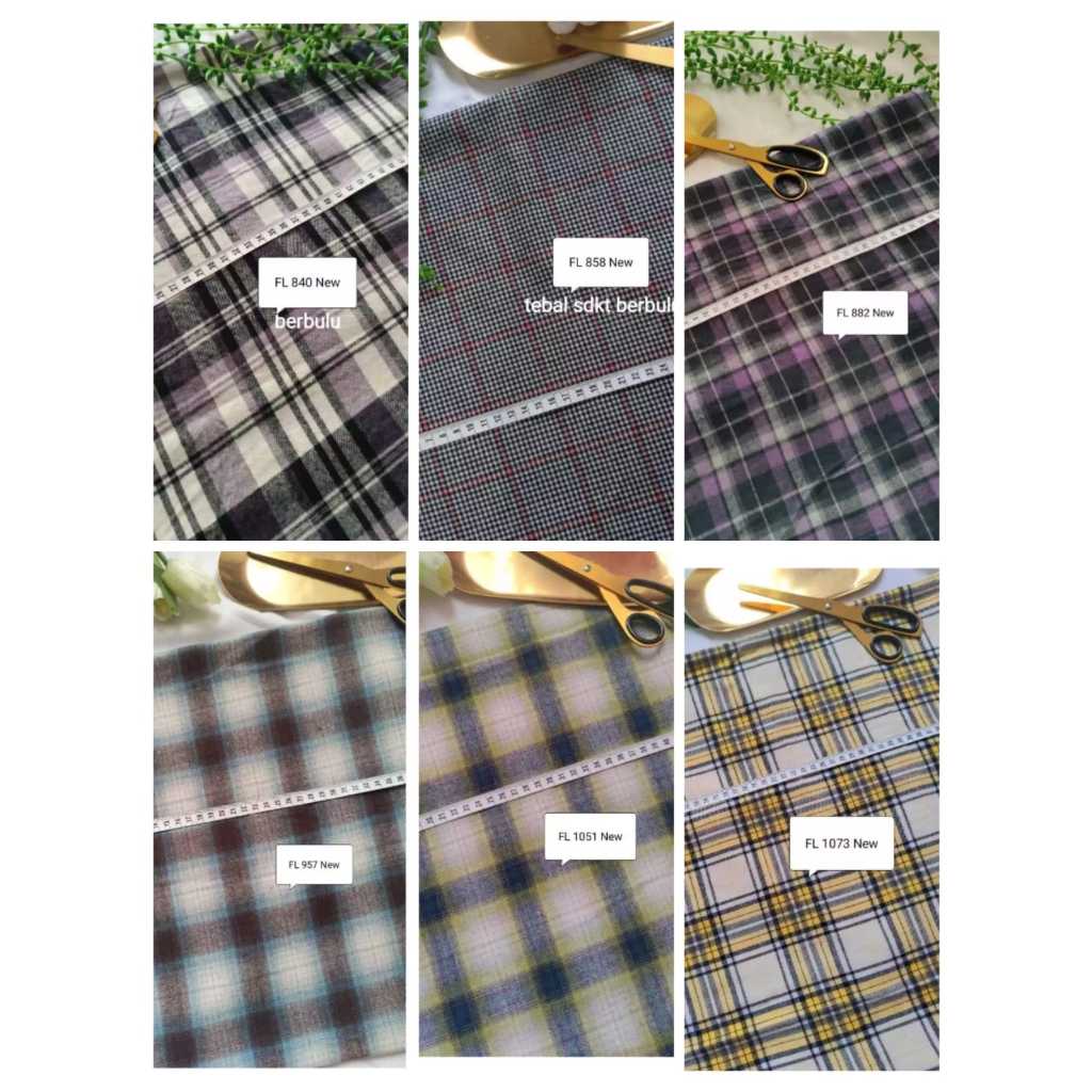 Jual 1-50 motif Kain flanel bahan kotak katun yarndyed harga per 0 ...