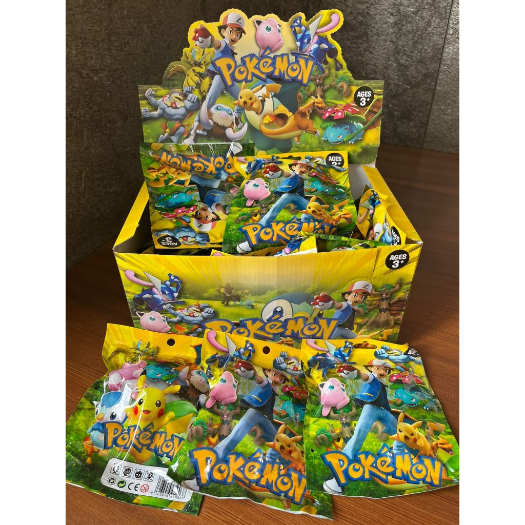 Jual Mainan Pokemon Figurin Blind Box Pokeball Figurine 7cm + Kartu ...