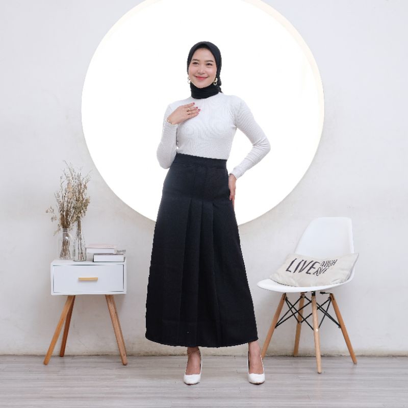 Jual Rok A Line Casual Cafe Skrit Model Terbaru Rok wanita Kantor Model ...