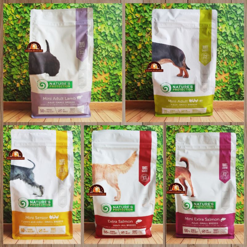 Jual Dry Dog Food Natures Protection Adult Dog Senior 2kg Makanan ...