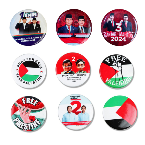 Jual PIN BROS PIN BUTTON UKURAN 4,3 mm BERGAMBAR KEREN AKSESORIS ...