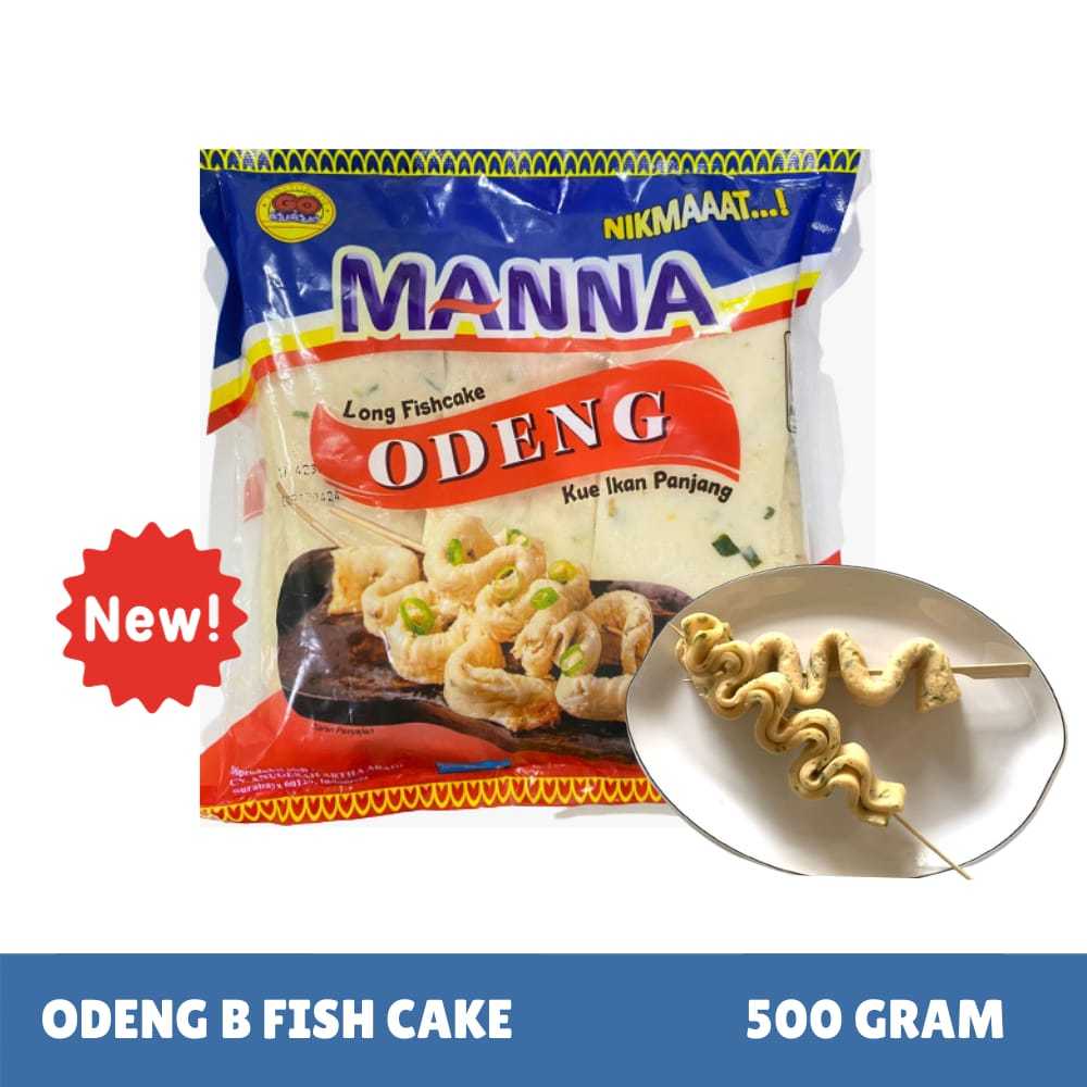 Jual N [FROZEN FOOD GOMANNA] ODENG FISH CAKE ISI 9 (500GR) BPOM HALAL ...