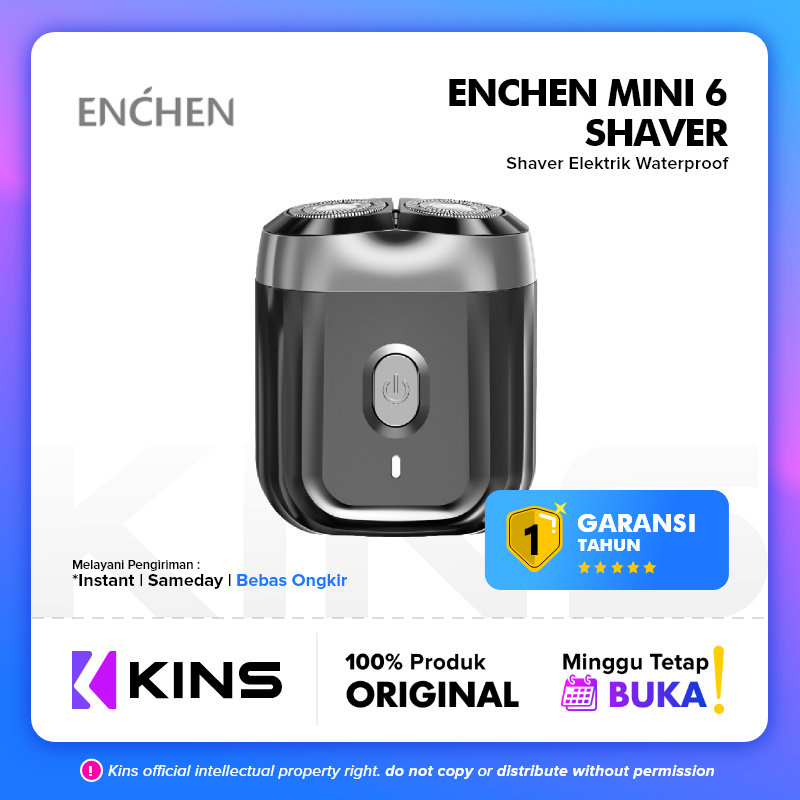 Jual ENCHEN Mini 6 Shaver Alat Cukur Jenggot Elektrik Waterproof ...