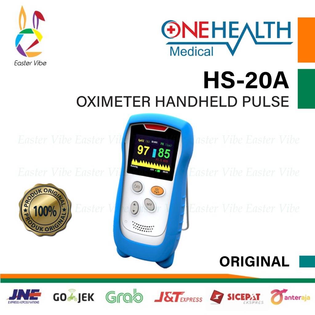 Jual ONEHEALTH OXIMETER HANDHELD PULSE HS20A WITH INFANT SENSOR | Shopee Indonesia