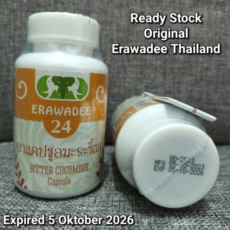 Jual Erawadee 24 Mara Khee Nok / Erawadee Bitter Cucumber Original ...