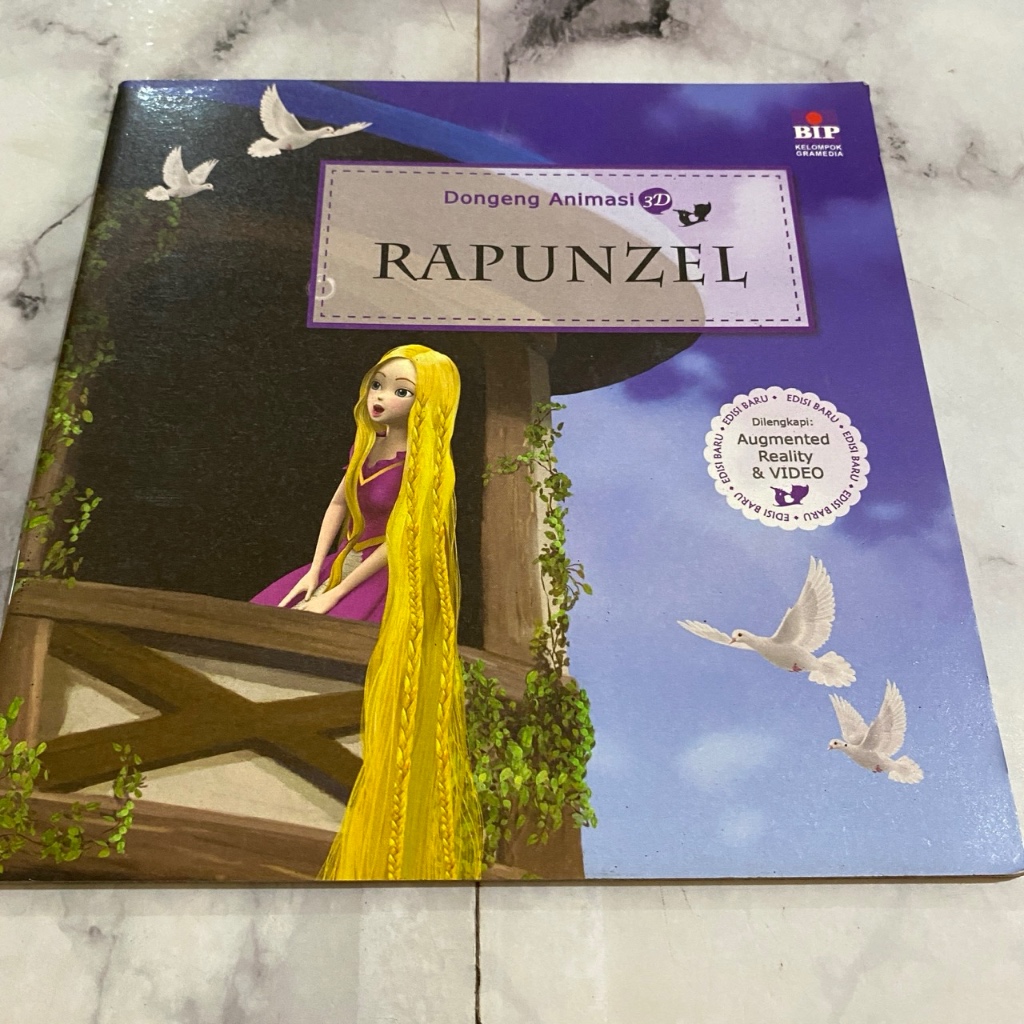 Jual Dongeng animasi Rapunzel buku cerita anak bahasa indonesia ...