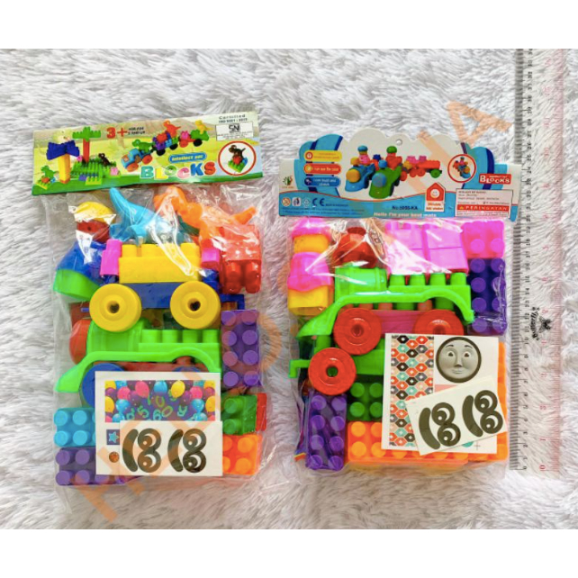 Jual 337 MAINAN BLOCKS INTELLECT SET BUILDING BLOCKS / BLOCK BLOK ...