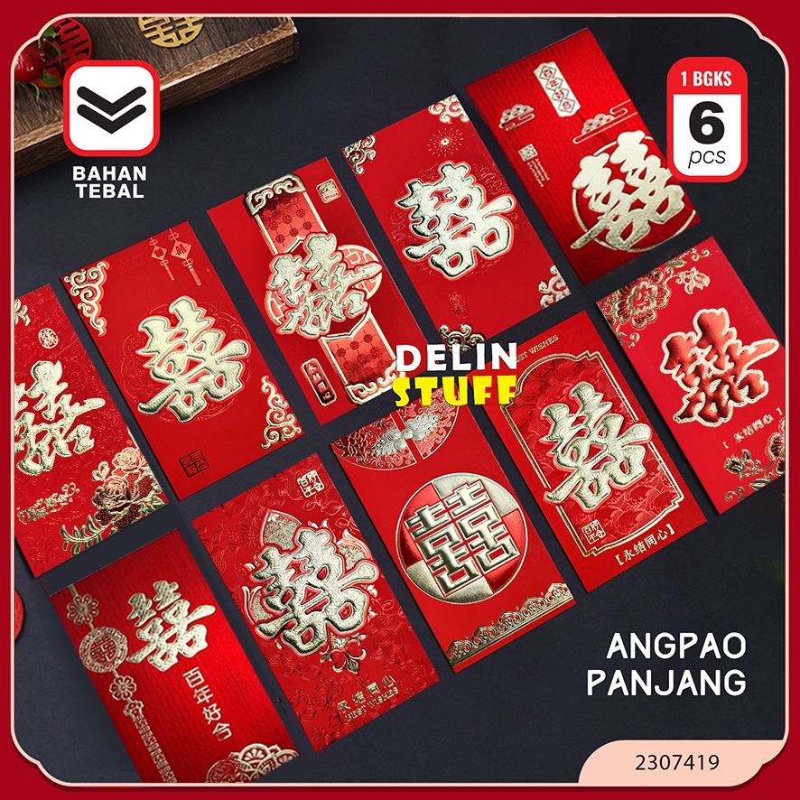 Jual Angpao Panjang Pernikahan Angpao Wedding Tebal Angpau Pernikahan ...