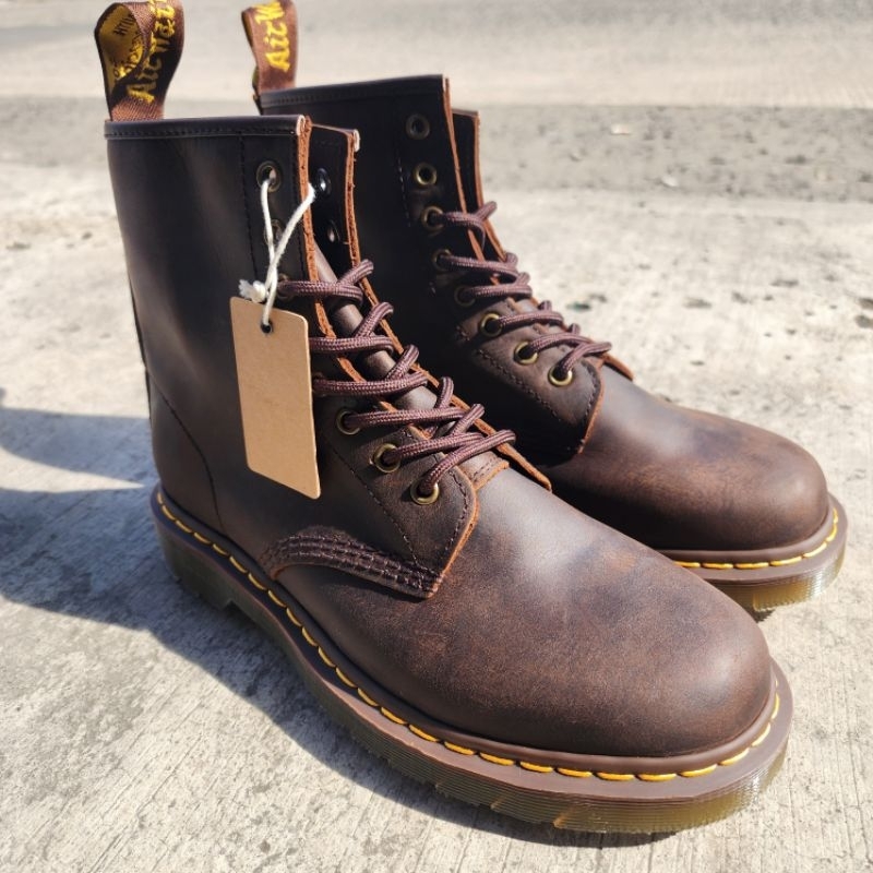 Jual Sepatu Boots Pria Docmar 1460 Gaucho Crazy Horse Leather Pkicks ...