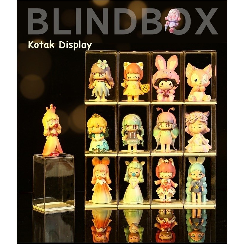 Jual KP094 Kotak Tmpt Mini Figure Single Display Blind Box Pop Mart ...