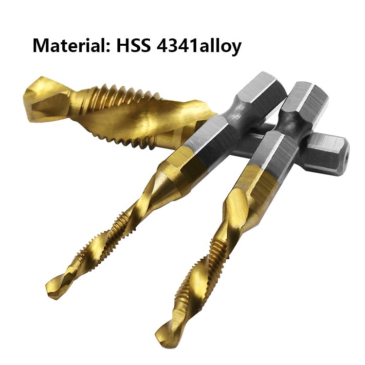 Jual Usefultools 6PCS Mata Bor Pembuat Ulir Drat Drill Tap Set Hex ...